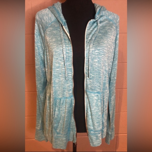 Mossimo Supply Co. | Tops | Mossimo Blue Zip Up Hoodie | Poshmark